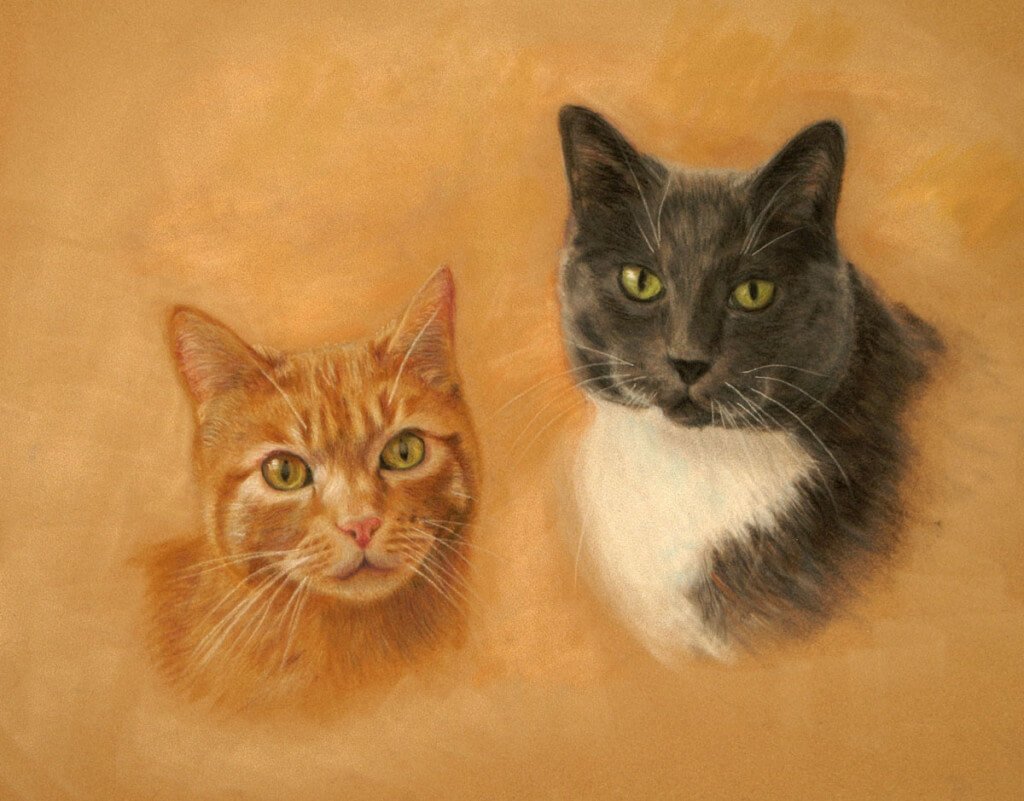 Clancy and Max by Janet Pawlowski – Glenview Art League